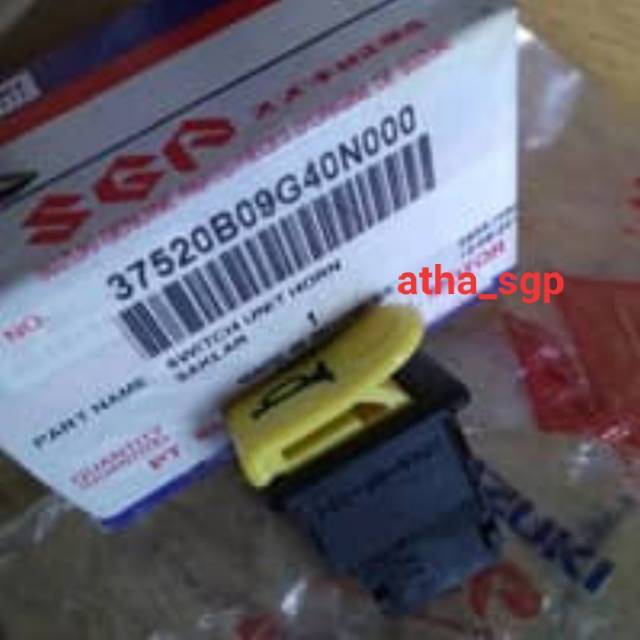 Jual Swit tombol klapson klakson suzuki spin,smash,shogun 125,skydrave ...