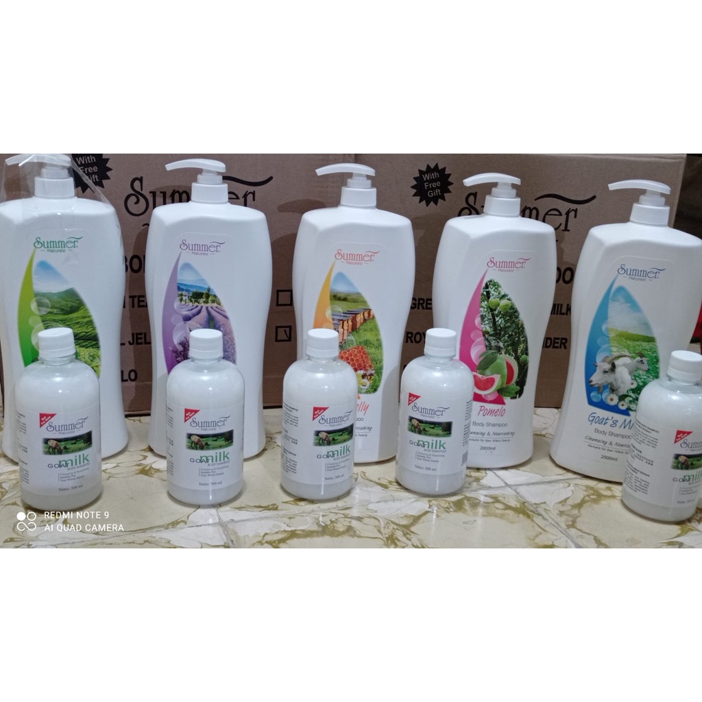 Jual SUMMER NATURALE BODY SHAMPOO/ SABUN MANDI CAIR/ SUMMER/ BODY WASH ...