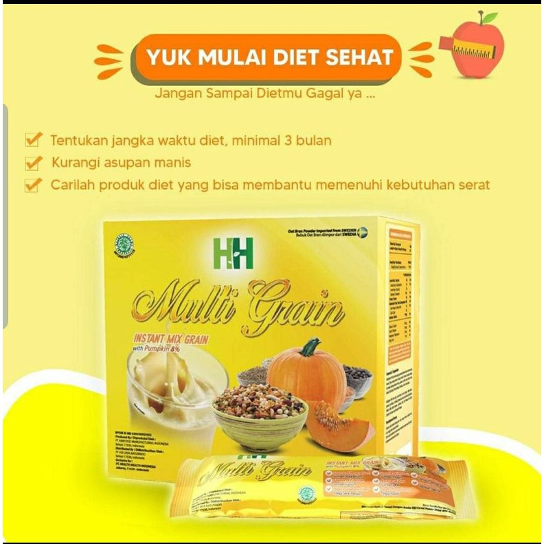 Jual HH MULTIGRAIN MULTI GRAIN HWI ORIGINAL KEMASAN BARU ASLI 100%HWI ...