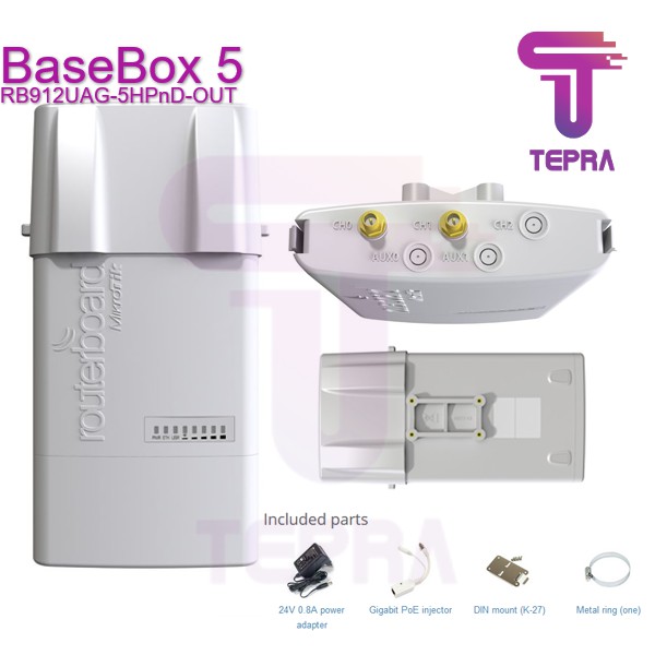 Jual MikroTik Basebox 5 RB912UAG-5HPnD-OUT | Shopee Indonesia