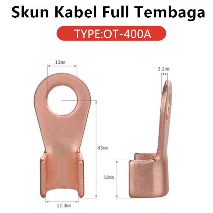 Jual 5PCS Skun Kabel Tembaga OT-150A OT-200A OT-250A OT-300A OT-400A Konektor Cable Scun ...