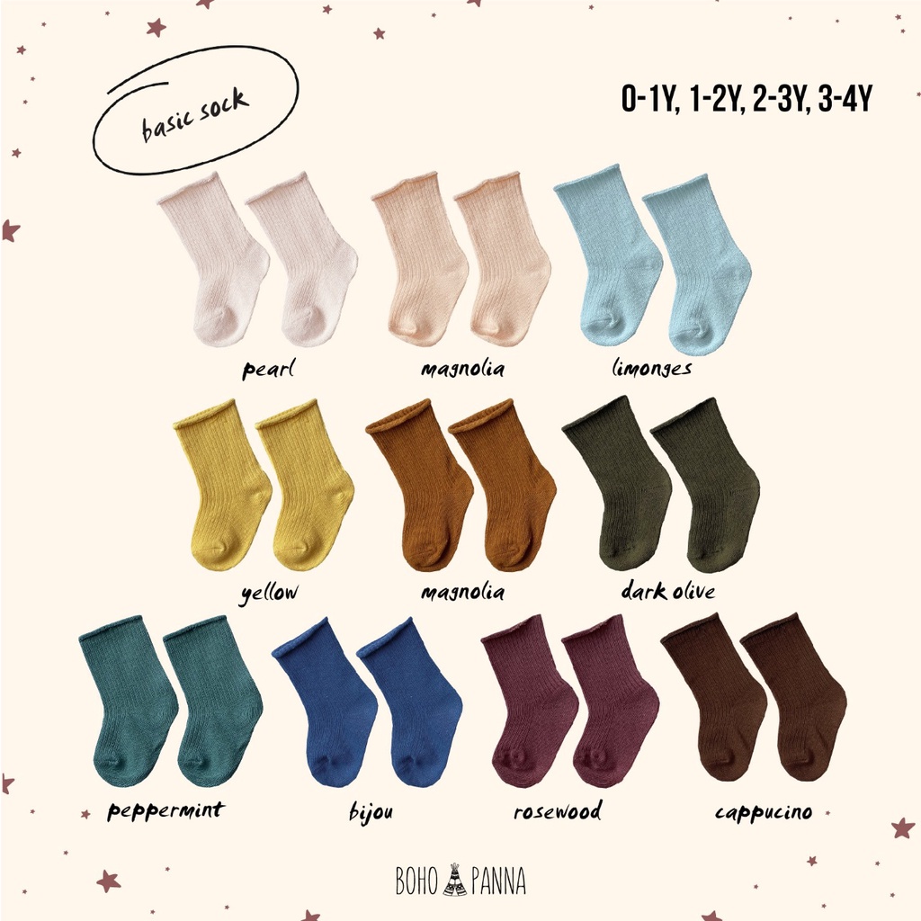 Jual BOHOPANNA BASIC SOCK | Shopee Indonesia