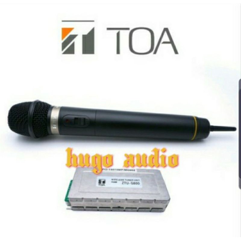 Jual TOA ZM 800 MICROPHONE WIRELES+TUNER ZTU G800 ORIGINAL | Shopee ...