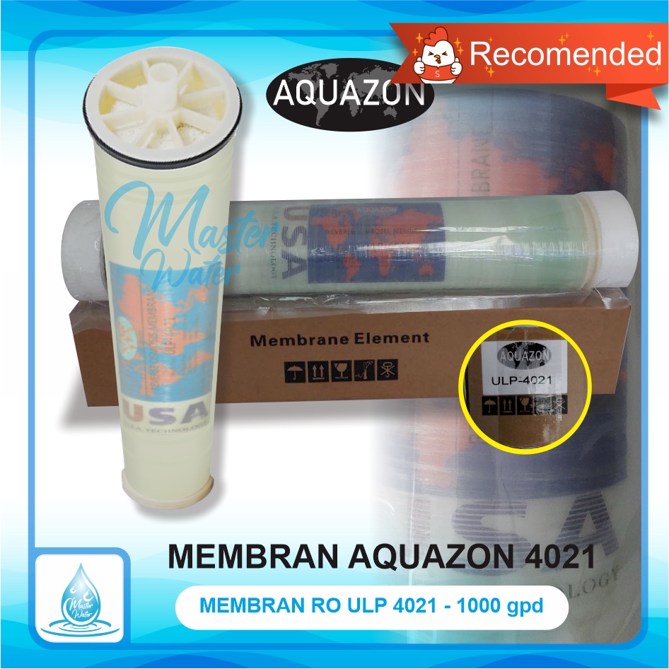 Jual Membran RO Aquazon ulp 4021 - 1000 gpd / Membran Reverse Osmosis | Shopee Indonesia