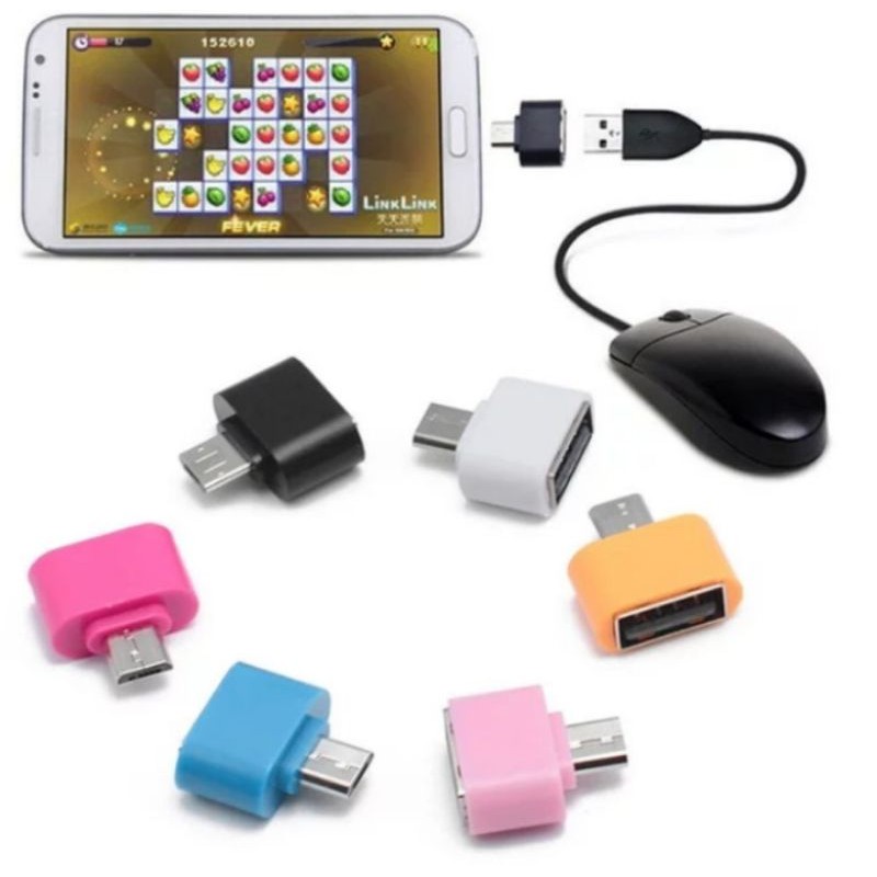 Jual OTG MINI PERSEGI DAN KABEL OTG | Shopee Indonesia