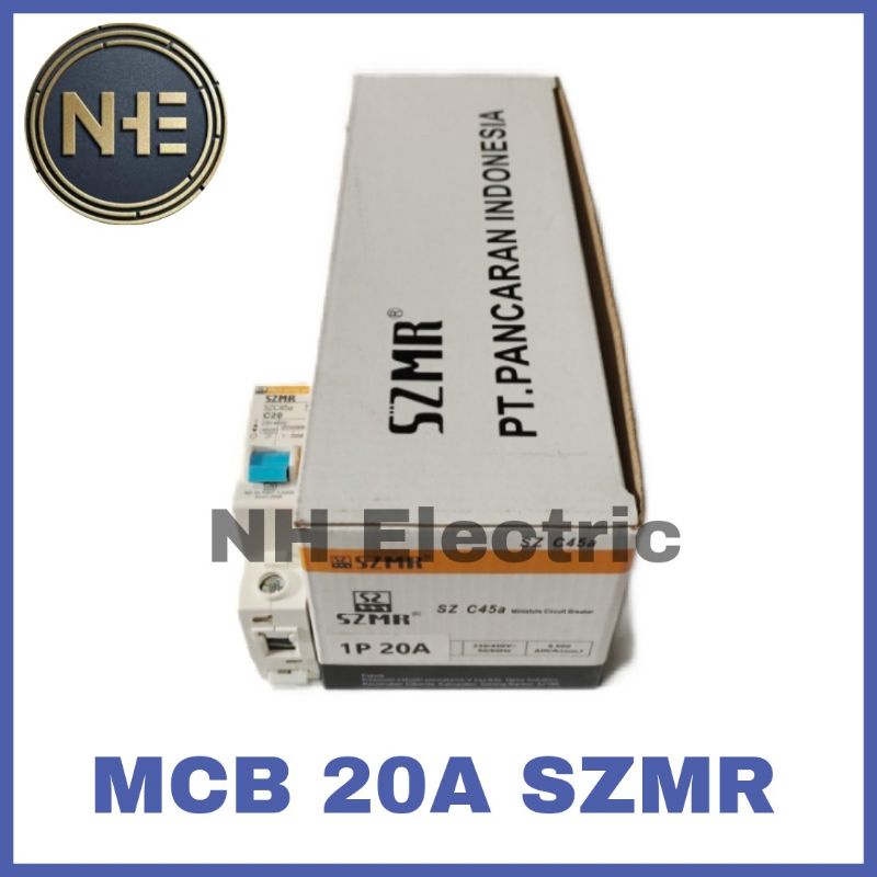 Jual Mcb 20a Szmr - Mcb 20 Ampere Szmr - Mcb 20a 1phase Szmr SNI ...