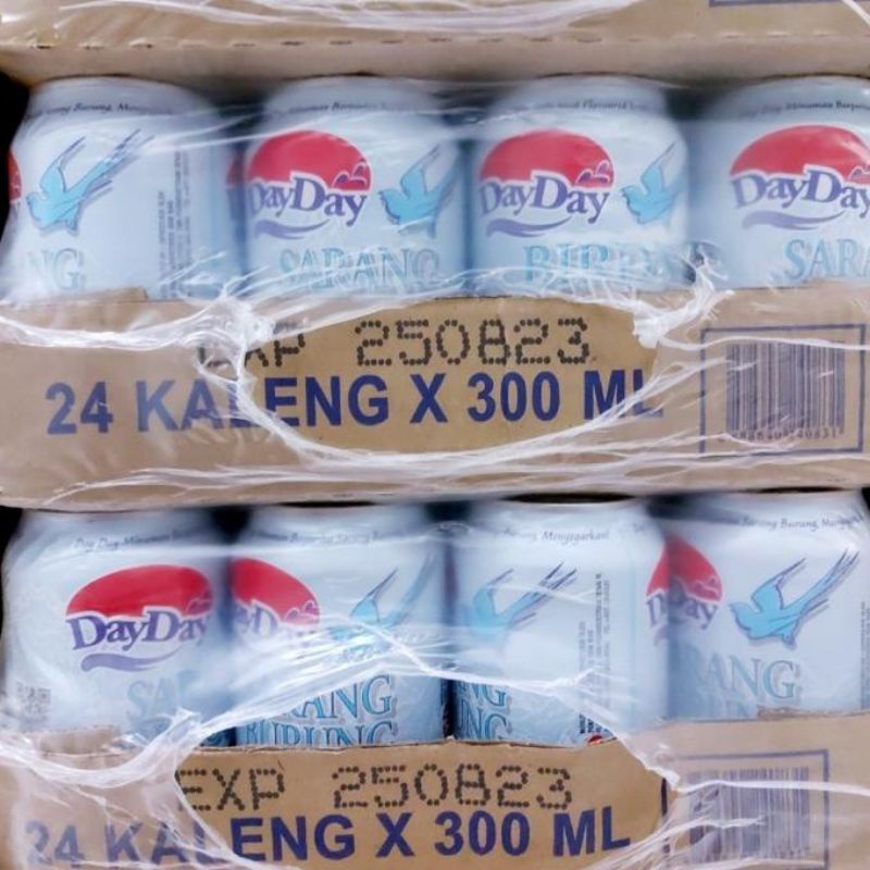 Jual DayDay Minuman Kaleng Bird Nest 300 mL 1 karton - day day sarang ...