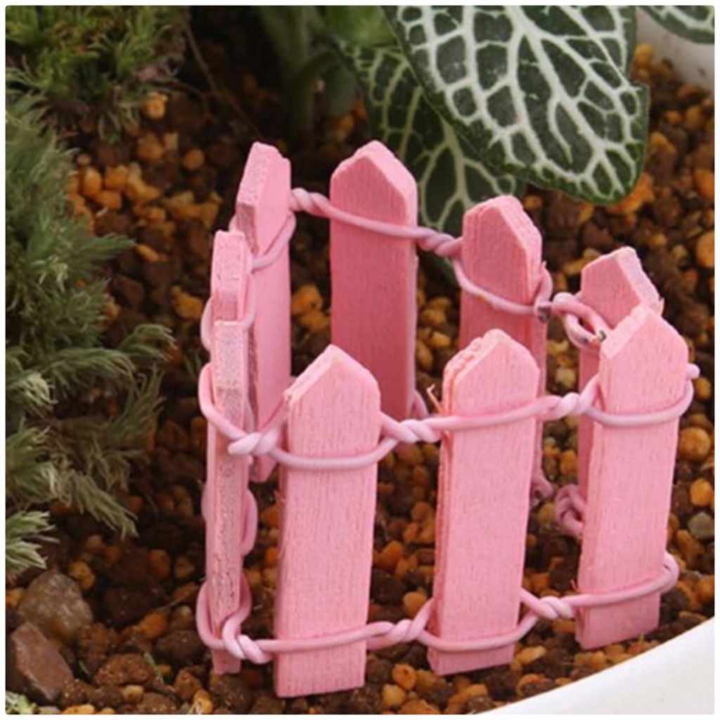 Jual MINIATUR PAGAR TAMAN 11x5 CM | Shopee Indonesia