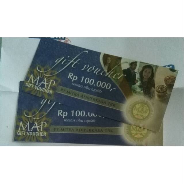 Jual Voucher MAP nominal 100k | Shopee Indonesia