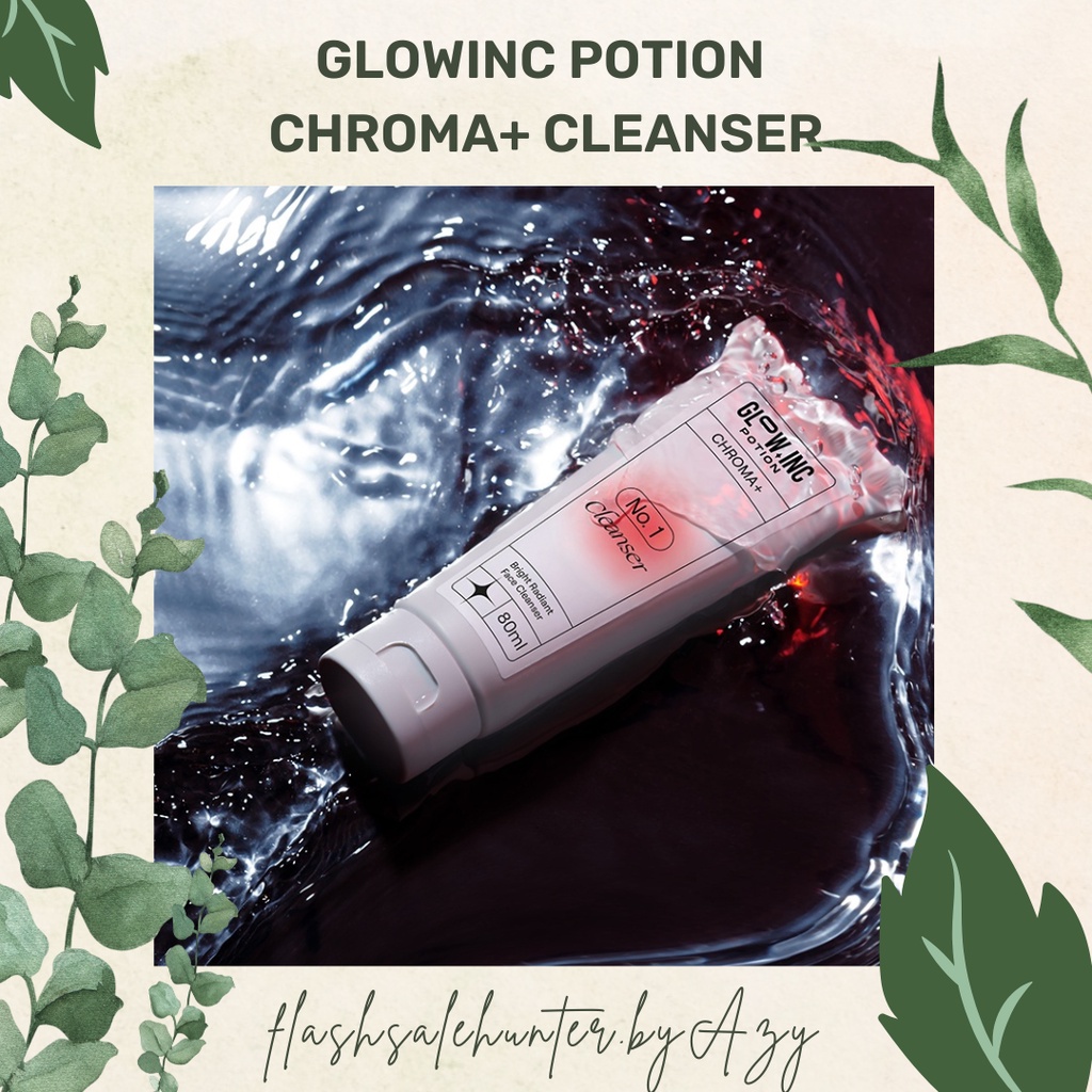 Jual [Normal Price : 69k] GLOWINC POTION CHROMA+ Bright Radiant Face ...