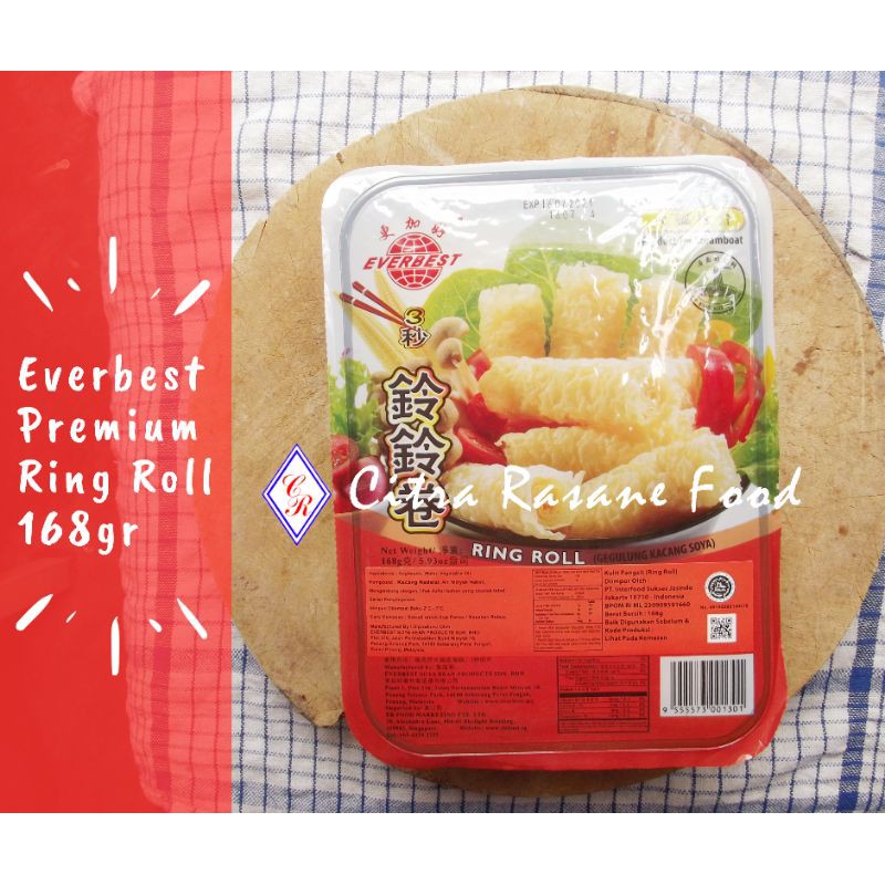 Jual Everbest Premium Ring Roll / Kembang Tahu Gulung 168gr | Shopee ...
