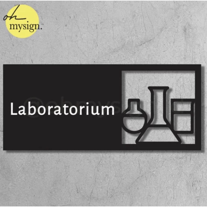 Jual Ruang Laboratorium Sign Akrilik Acrylic Sign Lab Room | Shopee ...