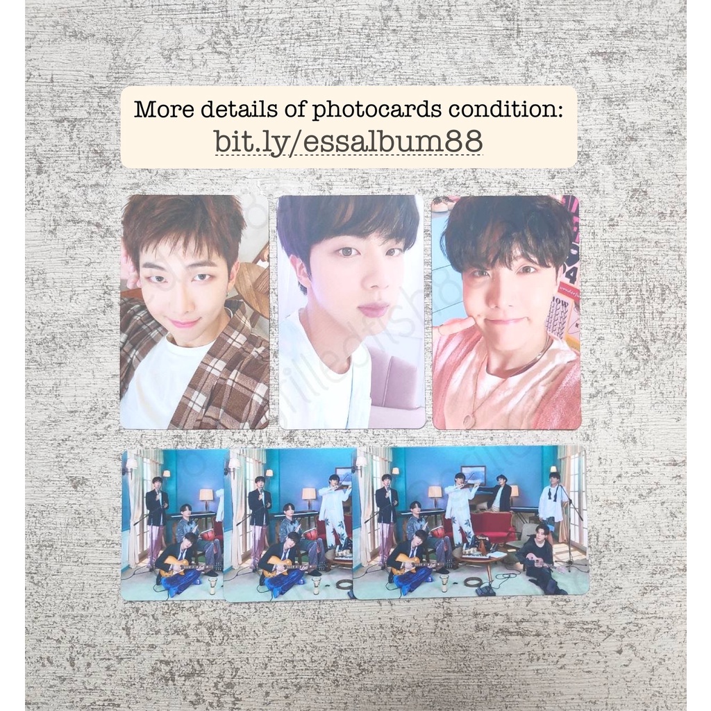 Jual [CEK VARIASI] BTS BE Essential Album Official Photocard PC Poca PC ...