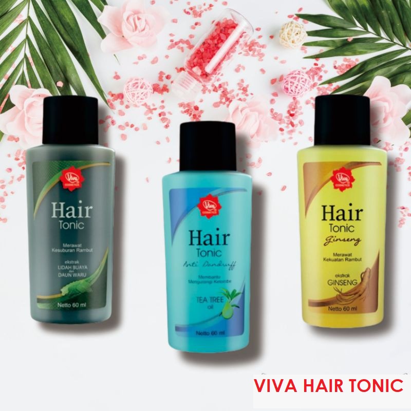 Jual Viva Hair Tonic Extract Lidah Buaya / Anti Dandruff / Gingseng ...
