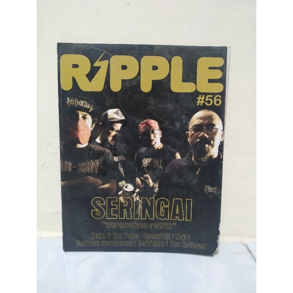 Jual majalah Ripple cover Seringai | Shopee Indonesia Jual majalah Ripple cover Seringai | Shopee Indonesia