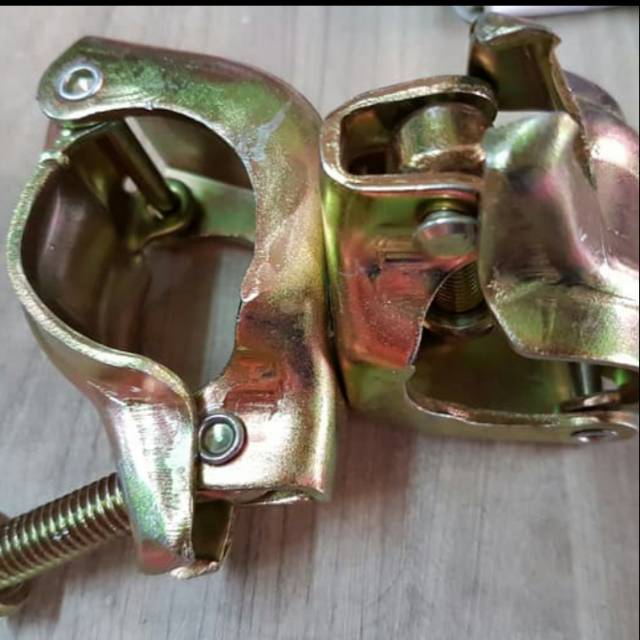 Jual CLAMP STEGER KLEM HIDUP / SWIVEL & MATI / FIXED SCAFFOLDING STAGER ...