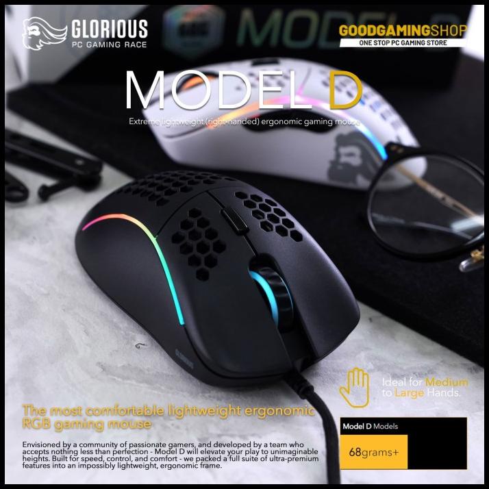Jual Glorious Model D G Gaming Mouse | Shopee Indonesia