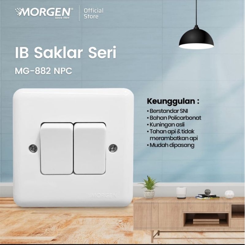 Jual Saklar Seri Ib Morgen (isi 20pcs) | Shopee Indonesia