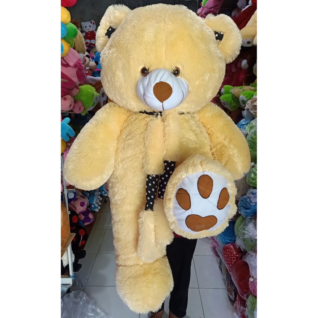 Jual Boneka Besar Beruang Teddy Bear Jumbo 1 Meter lebih | Shopee Indonesia