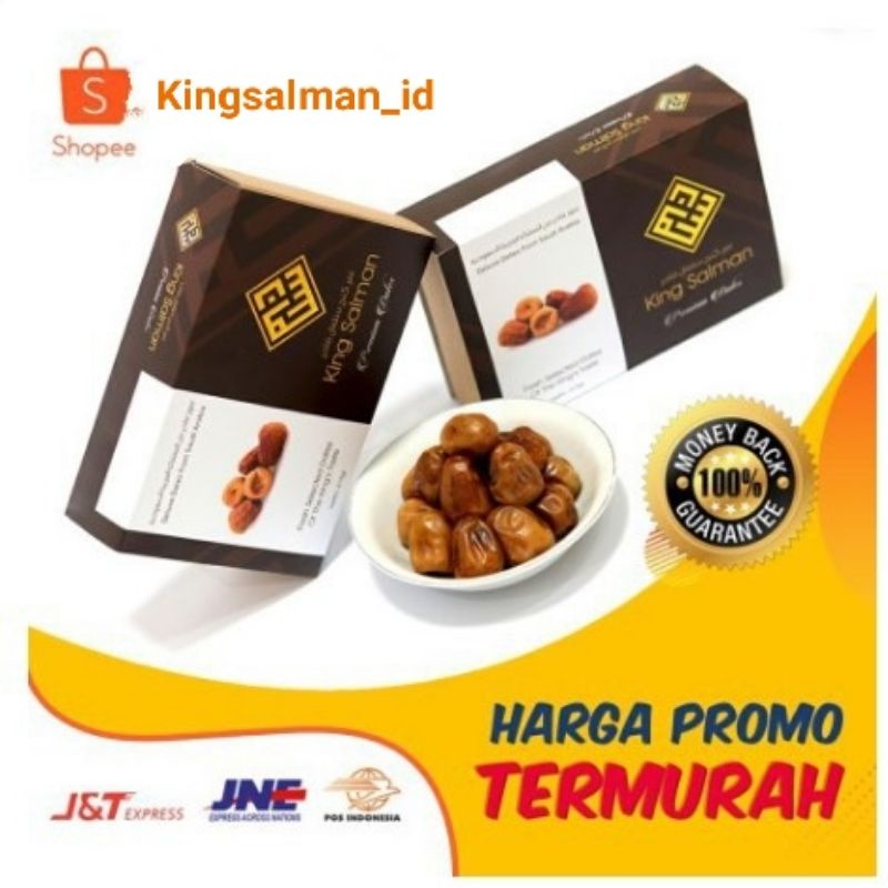 Jual Kurma King Salman Premium/VIP Kurma Raja Fresh (1 Box) Original ...