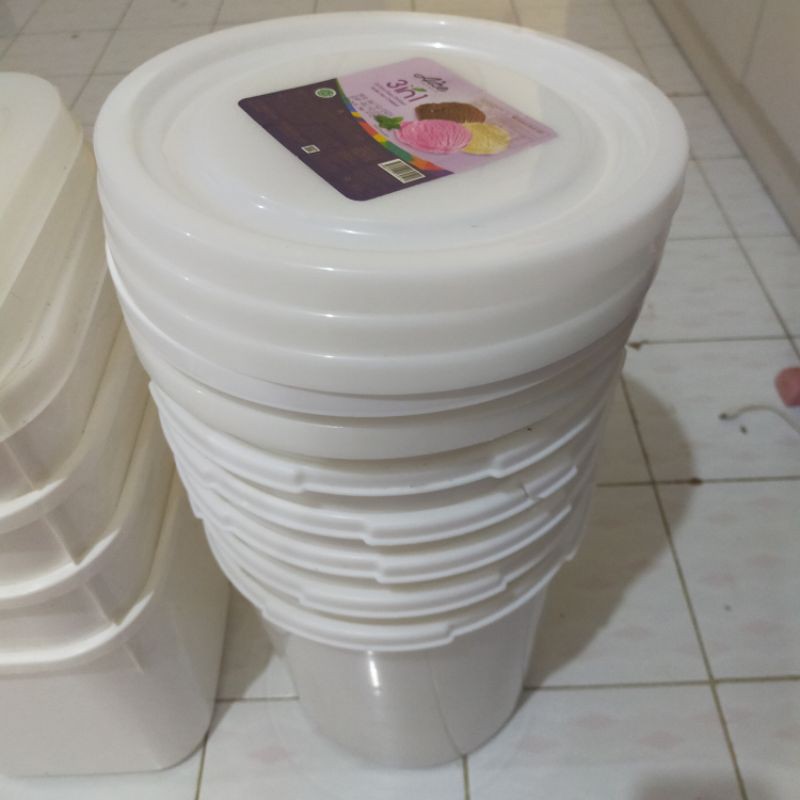 Jual Ember bekas es krim 8 liter diamond aice indoeskrim | Shopee Indonesia