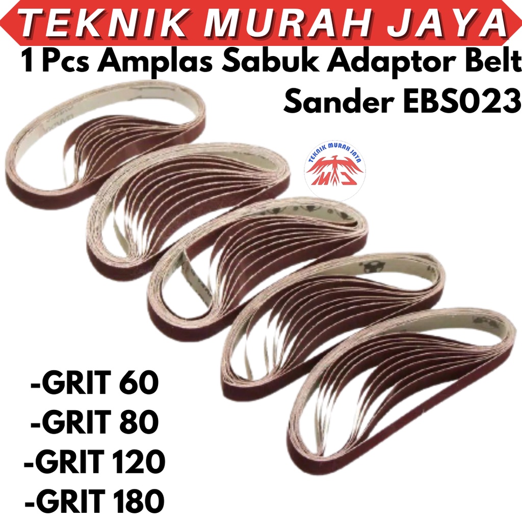 Jual Amplas Sabuk Adaptor Belt Sander EBS023 Grit 60/80/120/180 ECERAN ...