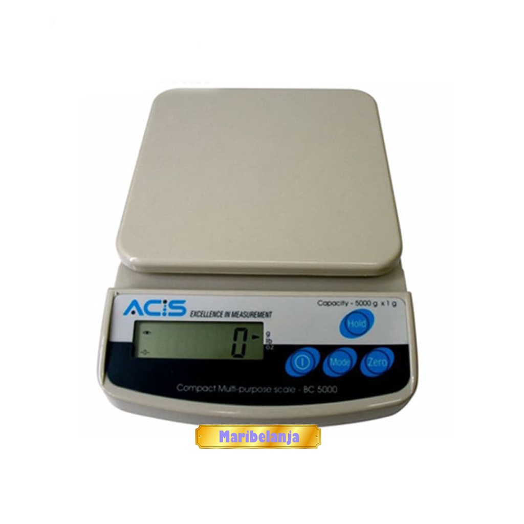 Jual Timbangan Digital ACIS BC-5000 Compact Scale Kapasitas 5 Kg | Shopee Indonesia