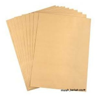 Jual AMPLOP Coklat FOLiO Polos / Map Lamaran Coklat F4 (/PCS) | Shopee ...