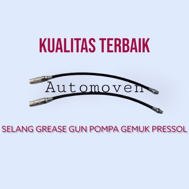 Jual SELANG GREASE GUN POMPA GEMUK PRESSOL | Shopee Indonesia