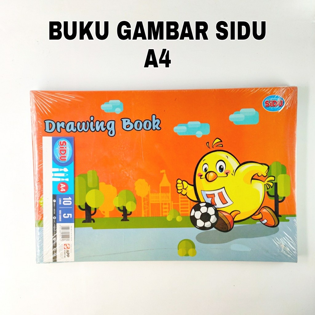 Jual Buku Gambar A4 Sidu / Sinar Dunia Drawing Book - 1 pak isi ( 5 ...