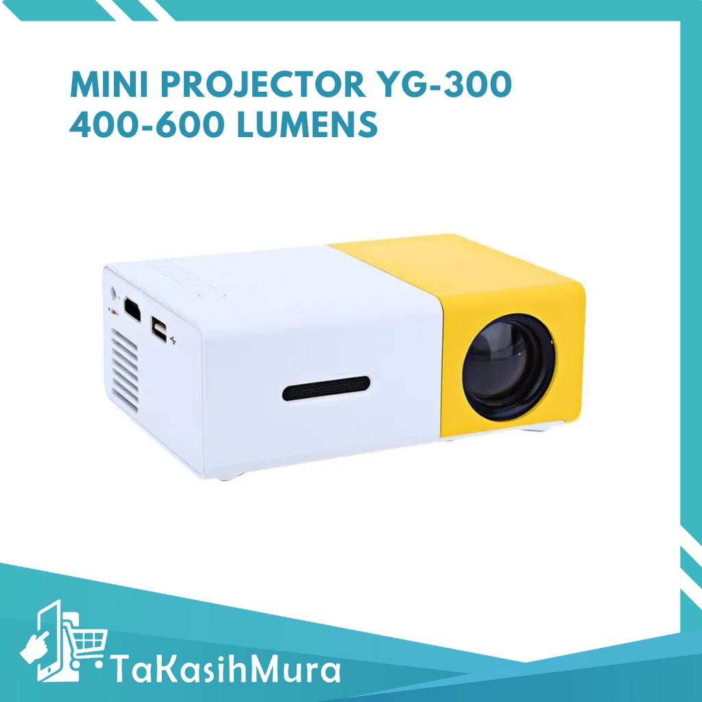 Jual Projector Mini LED YG300 YG-300 YG 300 Portable Proyektor High Quality Projektor | Shopee ...