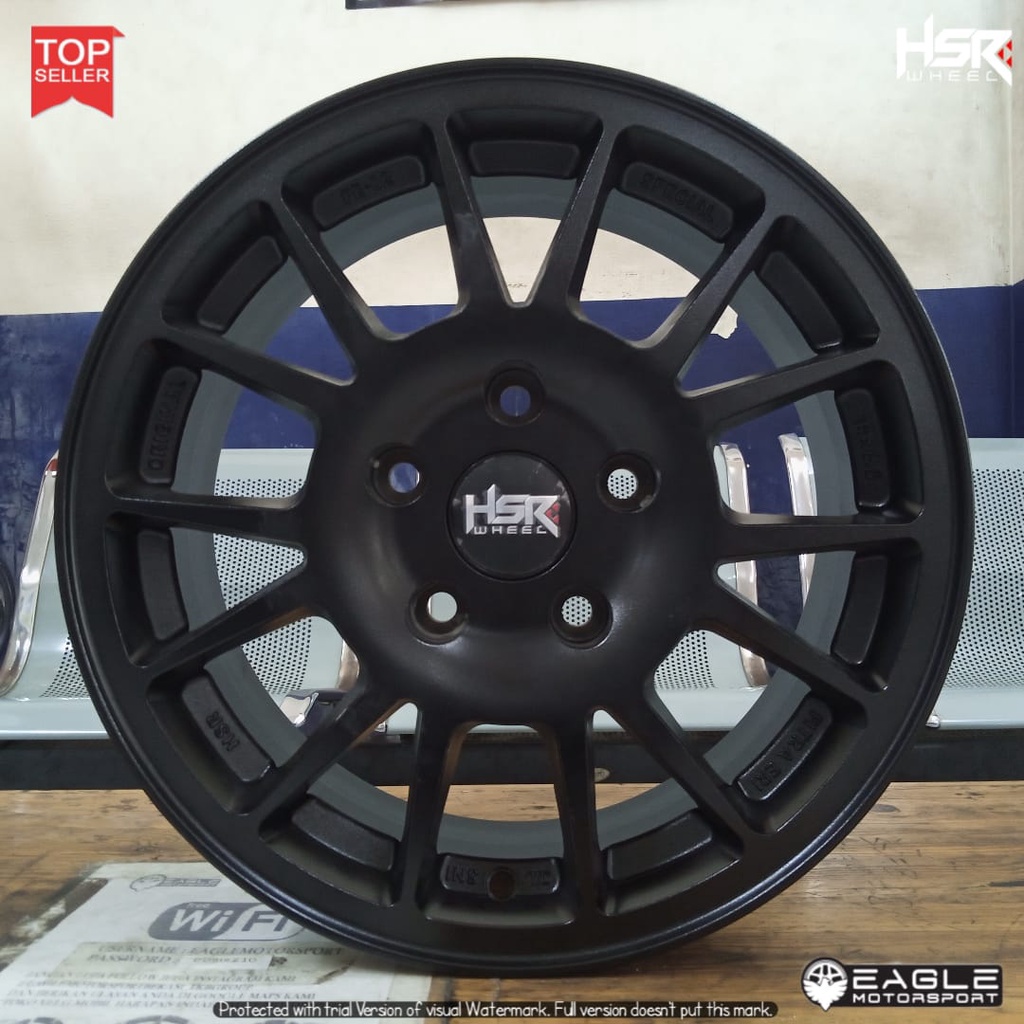 Jual VELG MOBIL R15 RING 15 VELG MOBIL ERTIGA INNOVA TERIOS RUSH ORIGINAL HSR FE02 BLACK ...