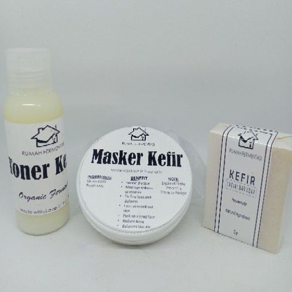 Jual KEFIR FACE TREATMENT / PAKET PERAWATAN KEFIR | Shopee Indonesia