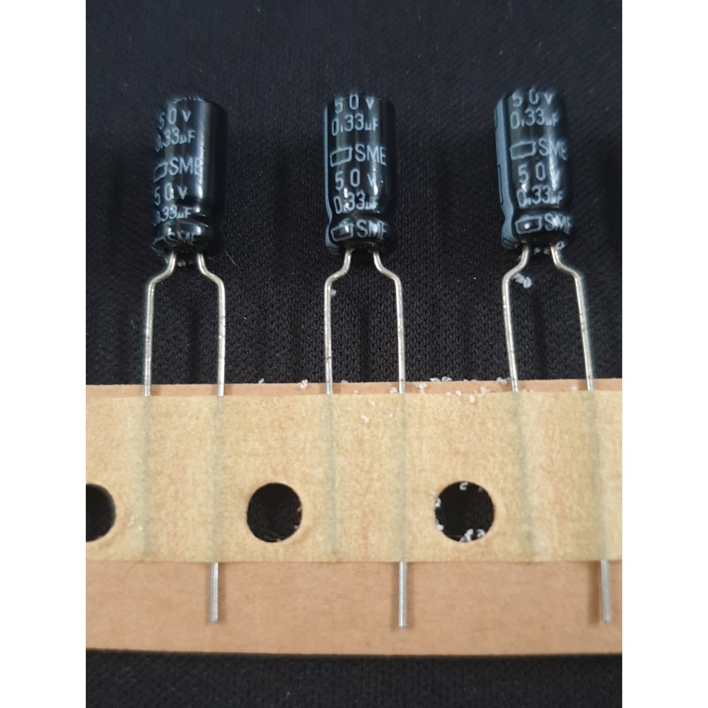 Jual Elco Capacitor 0.33uf 50v SME - Original | Shopee Indonesia