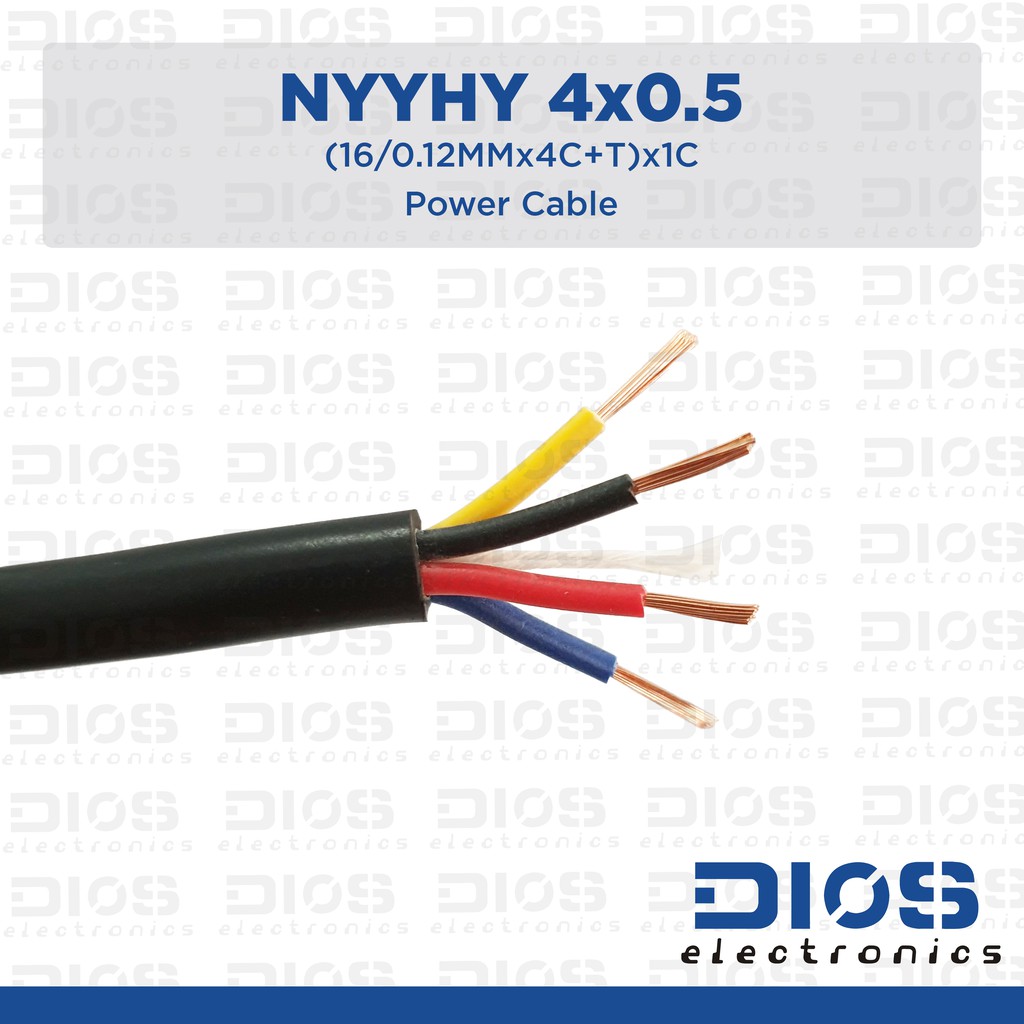 Jual Kabel Serabut NYYHY 4x0.5 mm (per meter) | Shopee Indonesia