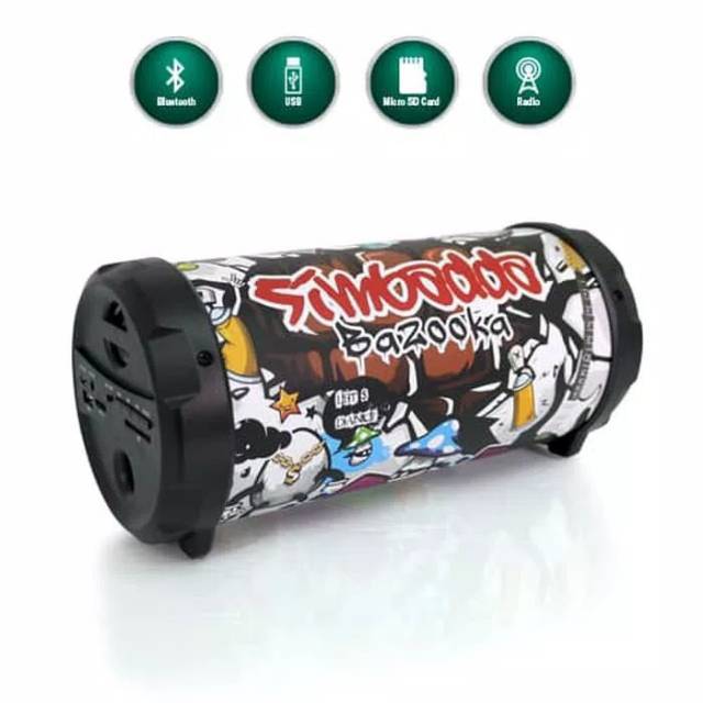 Jual Speaker Portable Simbadda CST 800 800N CST800N BLUETOOTH | Shopee ...