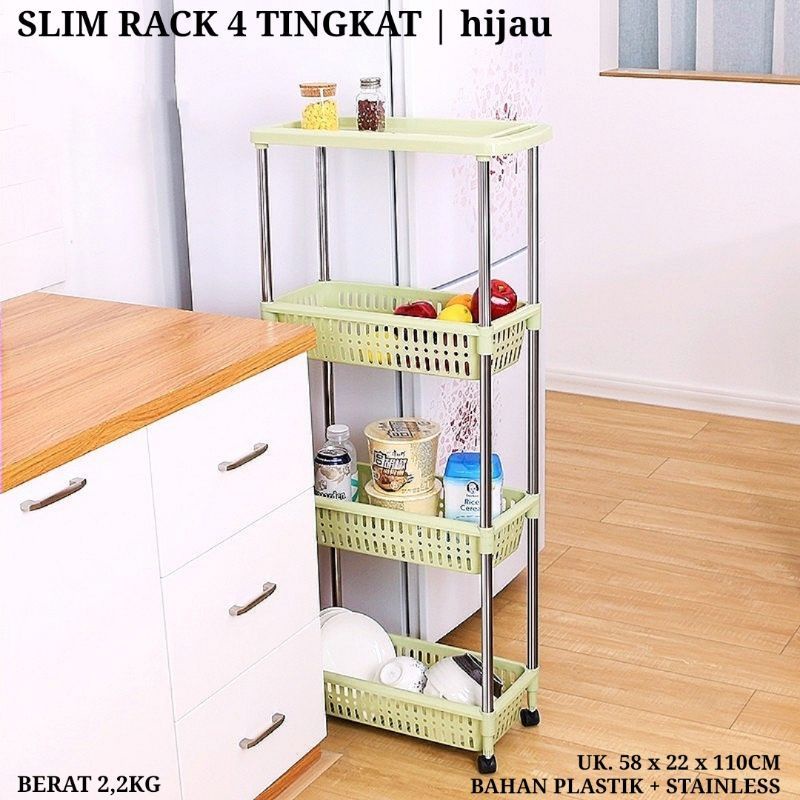 Jual A5 Rak serbaguna dapur bumbu masak rak peralatan dapur rak makanan ...