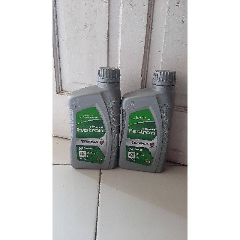 Jual Fastron Techno 10W-40 Oli Pertamina API SN 1 Liter Original ...