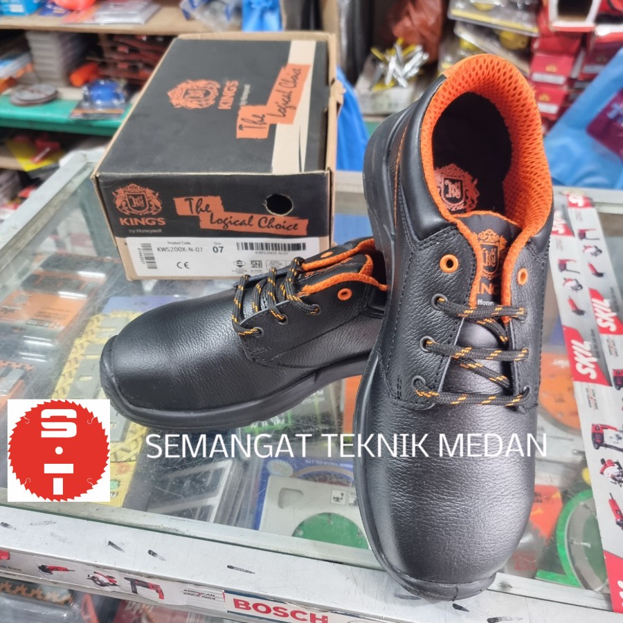 Jual KWS200X SEPATU SAFETY PENDEK TALI SHOES KING'S HONEYWELL KWS 200 X ...