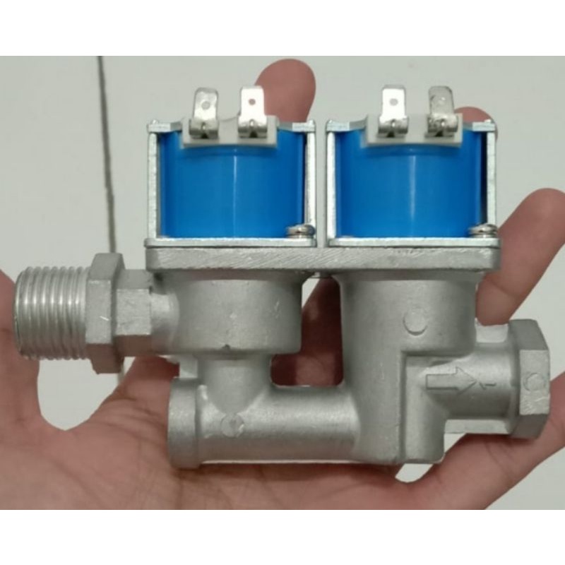 Jual Selenoid Valve DC 24 volt untuk mesin oven deck otomatis | Shopee ...