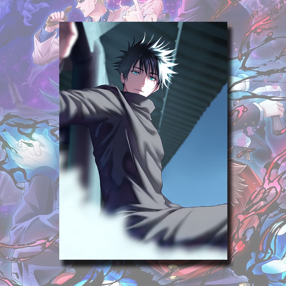 Jual Poster Jujutsu Kaisen A4 A5 Itadori Yujii Megumi Gojou Nobara ...