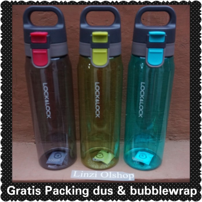 Jual NEW Lock n Lock Tumbler Exclusive One Touch Cap Water Bottle 830mL HLC954 - Biru | Shopee ...