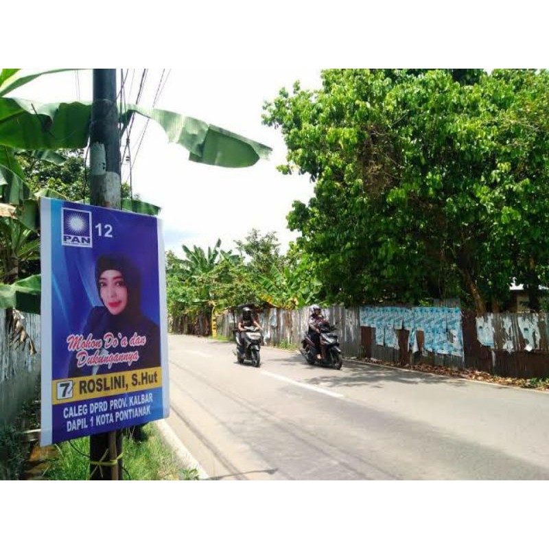 Jual Tambahan Selongsong Kayu Spanduk Tiang Listrik | Shopee Indonesia