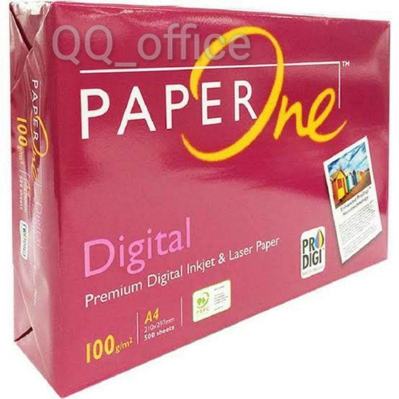 Jual Kertas HVS A4 Paperone Paper One 100 grm 1 Rim | Shopee Indonesia