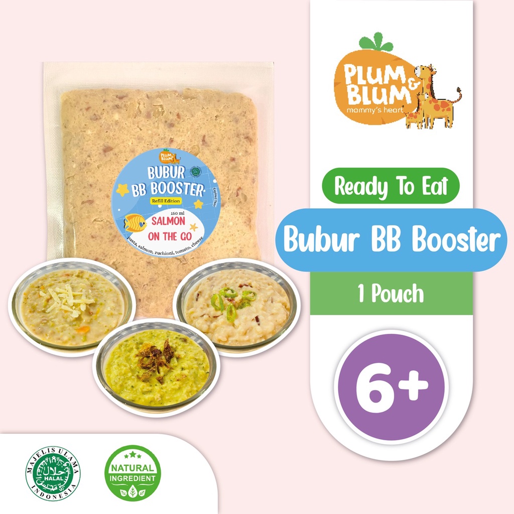 Jual Plum & Blum Bubur Bayi BB Booster Mpasi Frozen Siap santap - 1 ...