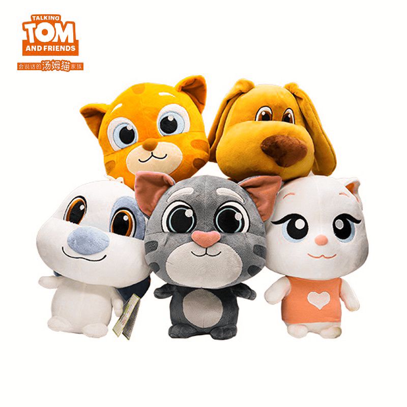 Jual Boneka tom talking tom kucing tinggi 25cm high quality SNI ...