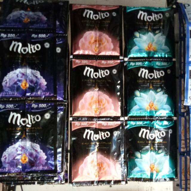 Jual Molto pewangi pakaian / molto parfum softener renteng / molto ...