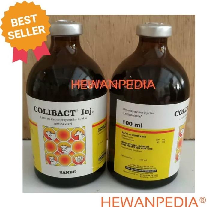Jual COLIBACT 50 ml Injeksi - Antibiotik Hewan Lengkap Berdaya ...