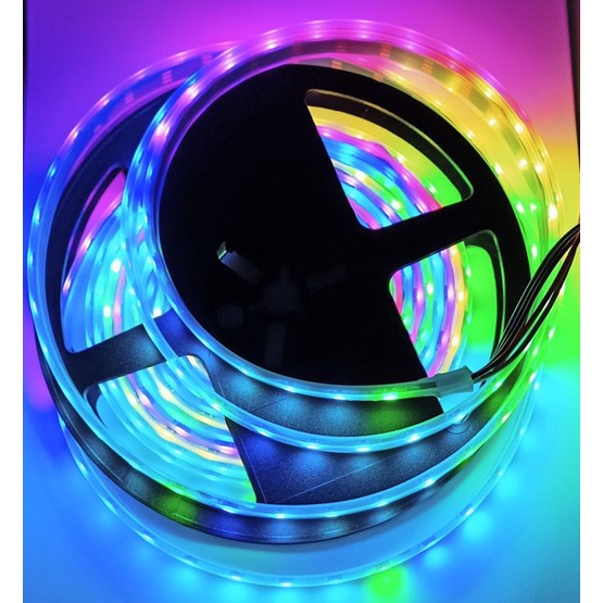 Jual Smart RGB LED Strip WS2811 WS2812B Individual Addressable SMD5050 ...