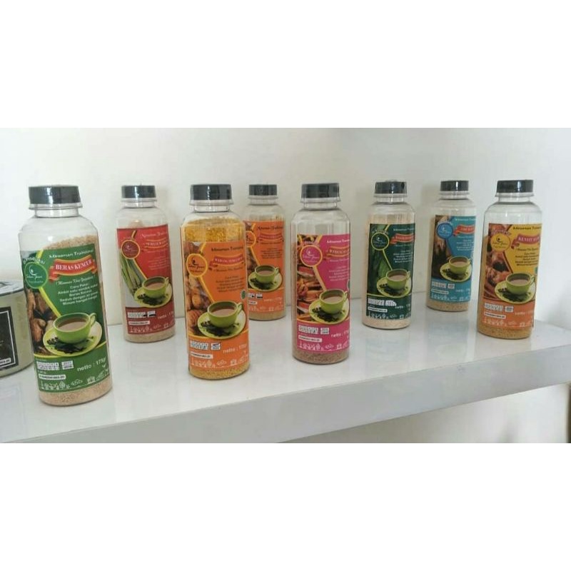Jual Sekar Jawi Wedang Botol 175 gram Instant Minuman Tradisional Free ...